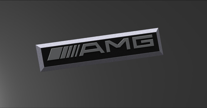 AMG Emblem - SOLIDWORKS - 3D CAD model - GrabCAD