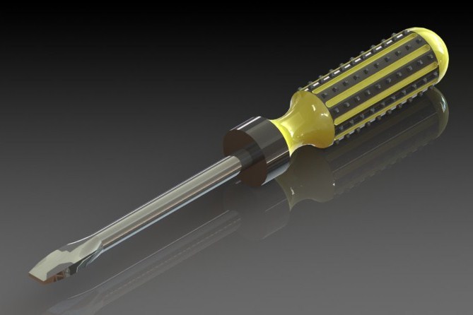Simple Flathead Screwdriver