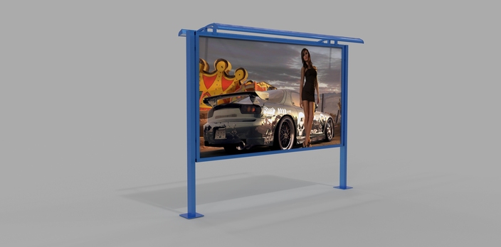 Billboard Sign Cad Drawings