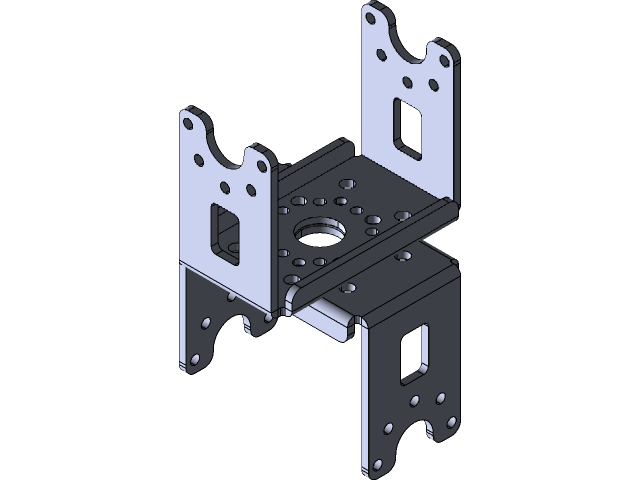 Dynamixel Robotic Arm | 3D CAD Model Library | GrabCAD