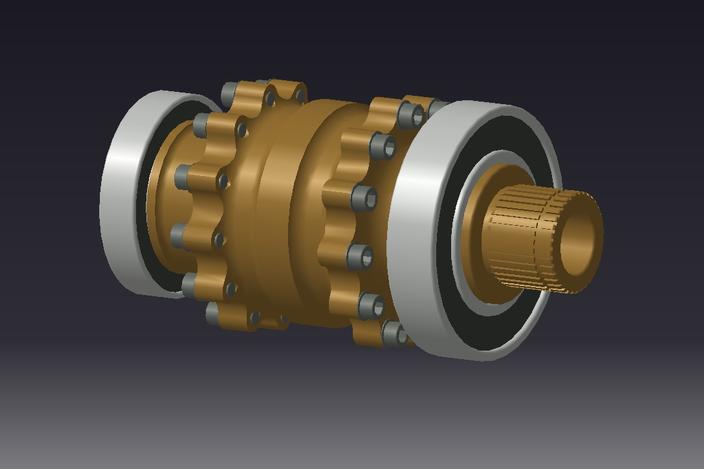 Drexler FSAE / Formula Student DIfferential - STEP / IGES - 3D CAD ...
