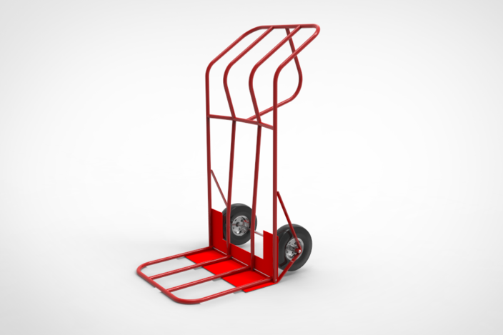 Hand Truck - Parasolid, STEP / IGES, SOLIDWORKS - 3D CAD model - GrabCAD