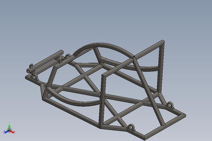 chasis go kart - SOLIDWORKS - 3D CAD model - GrabCAD