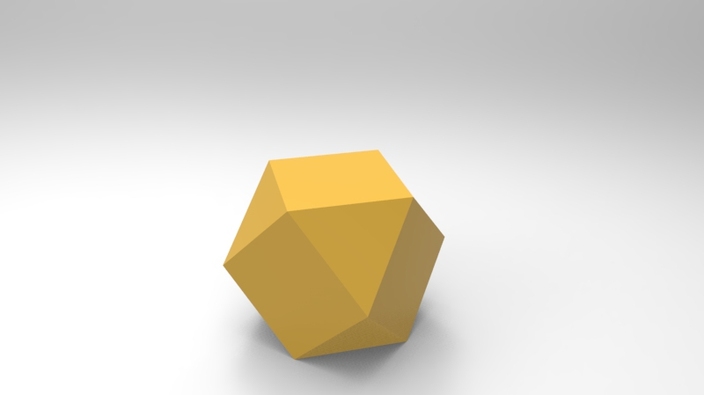 Cuboctahedron - - 3D CAD model - GrabCAD