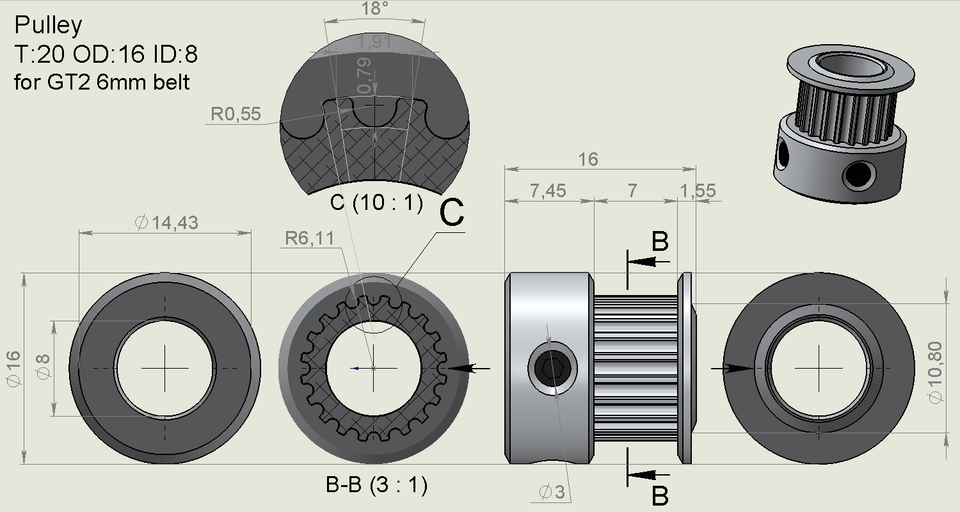 Gt2 Pulley Drawing Peacecommission kdsg gov ng Gt2 Pulley Drawing Peacecommission kdsg gov ng