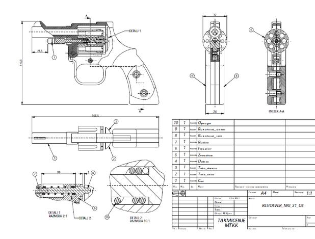 Revolver - drawings - Other - 3D CAD model - GrabCAD