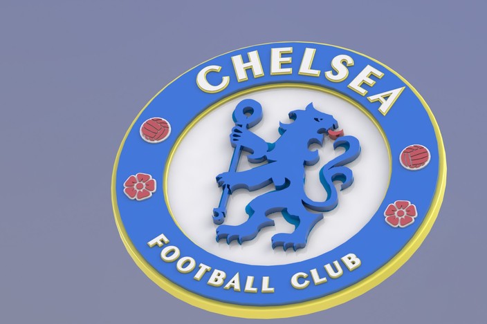 3d Chelsea Logo Fond