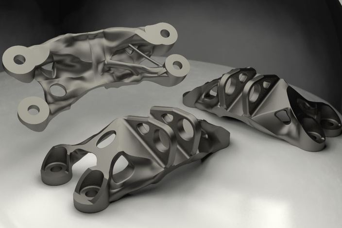 Topology Optimized Bracket - V5 (Official) - STEP / IGES, Other - 3D ...