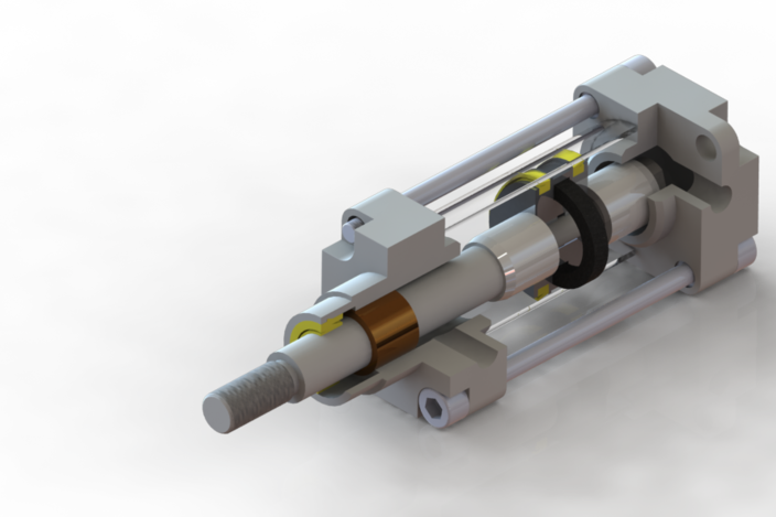Cilindro neumático - Other - 3D CAD model - GrabCAD