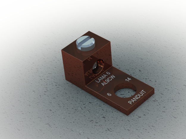 Panduit Ground Lug - - 3D CAD model - GrabCAD