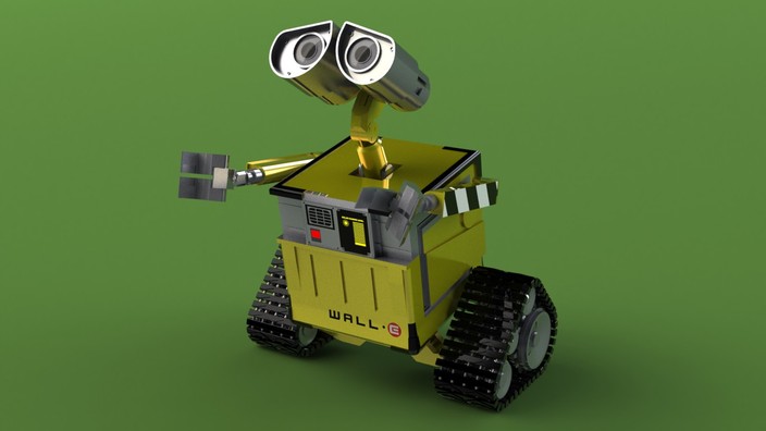 Wall-E - STL, STEP / IGES, SOLIDWORKS, Other - 3D CAD model - GrabCAD