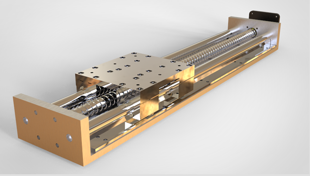 Ball Screw Linear Guide Complete Model 3D CAD Model Library, 49% OFF