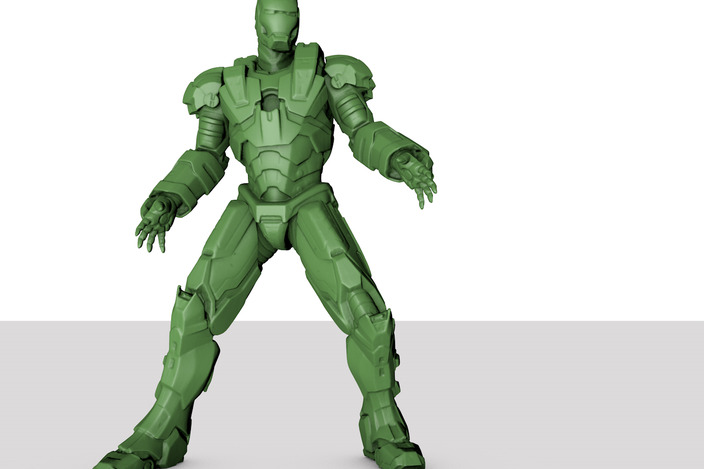 War Machine 3D Scan - STL, Other - 3D CAD model - GrabCAD