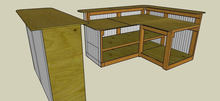 Sound Booth Concept - SketchUp - 3D CAD model - GrabCAD