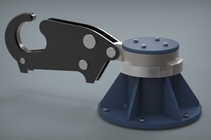 Towing Hook - STEP / IGES - 3D CAD model - GrabCAD