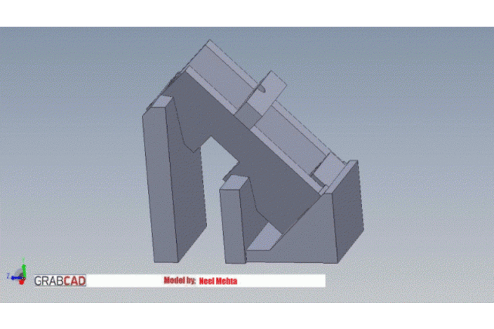 Drill Jig - SOLIDWORKS - 3D CAD model - GrabCAD