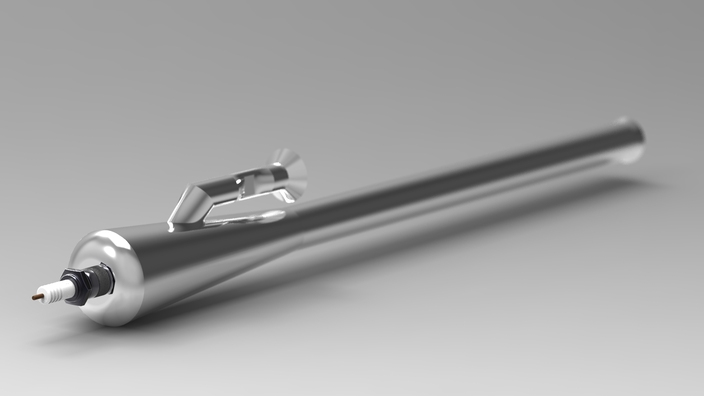 Valveless Pulse Jet Engine