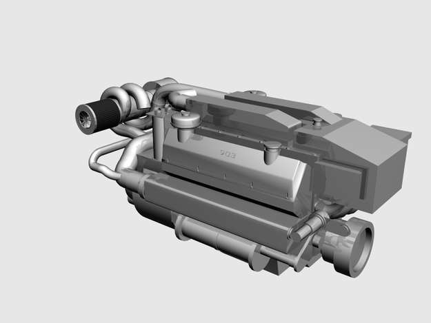 Cummins VT-903-M Engine - Autodesk 3ds Max - 3D CAD model - GrabCAD