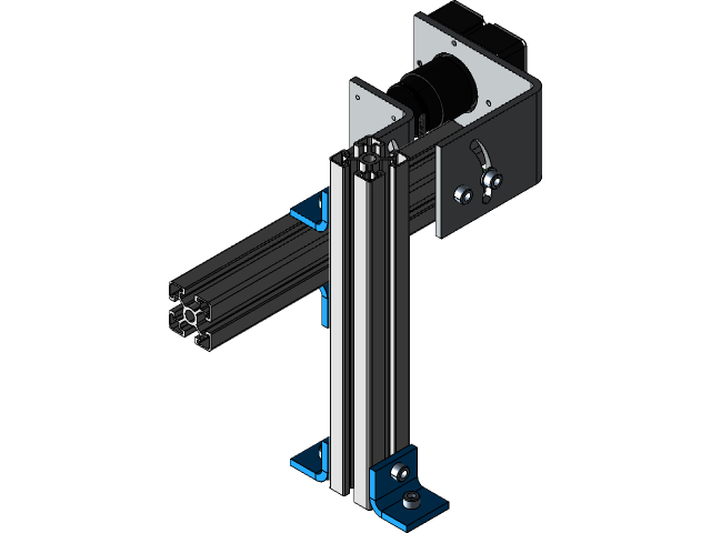 PROJECT 4 - Camera support - vision system | 3D CAD Model Library | GrabCAD