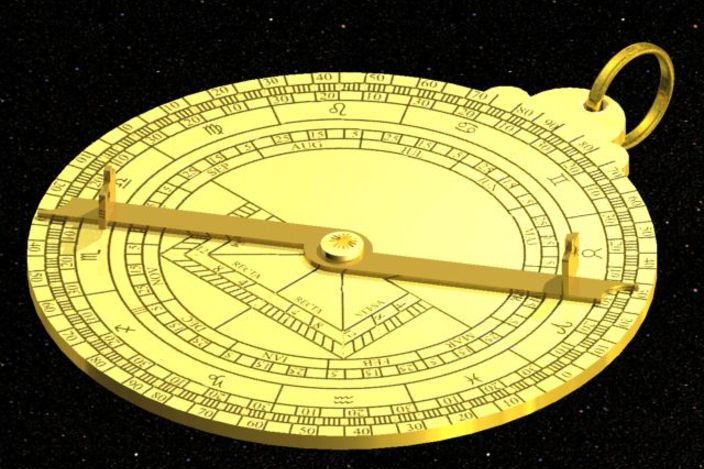The astrolabe - STL - 3D CAD model - GrabCAD