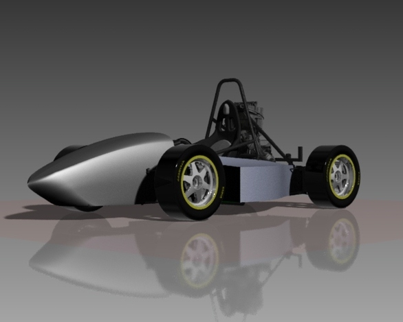 F.S.A.E. Race Car - - 3D CAD model - GrabCAD