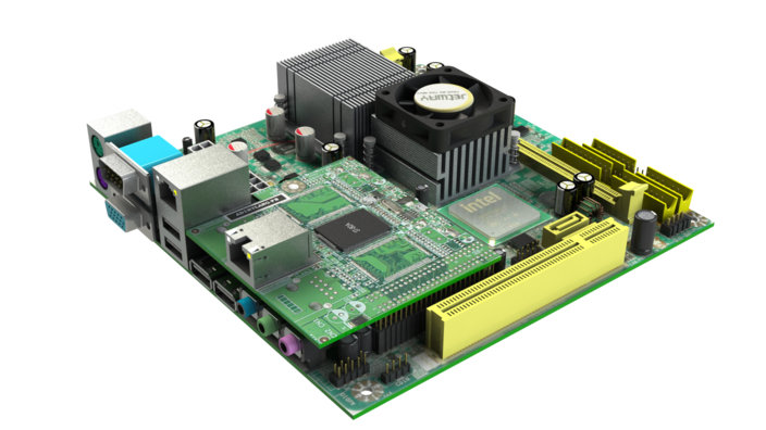 Intel Mini ATX Motherboard - STEP / IGES, SOLIDWORKS - 3D CAD model ...