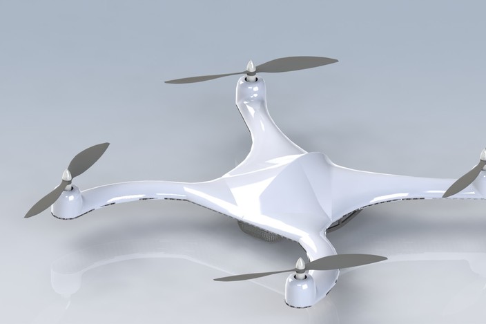 unique Quadrocopter Design