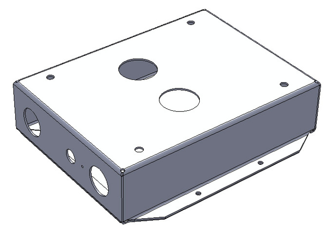 Box for electronic components 2