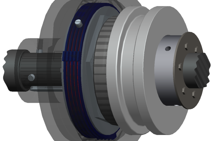 Frikciona spojnica / friction coupling - Pro/Engineer Wildfire - 3D CAD ...
