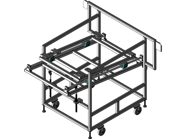 Stacker Frame | 3D CAD Model Library | GrabCAD