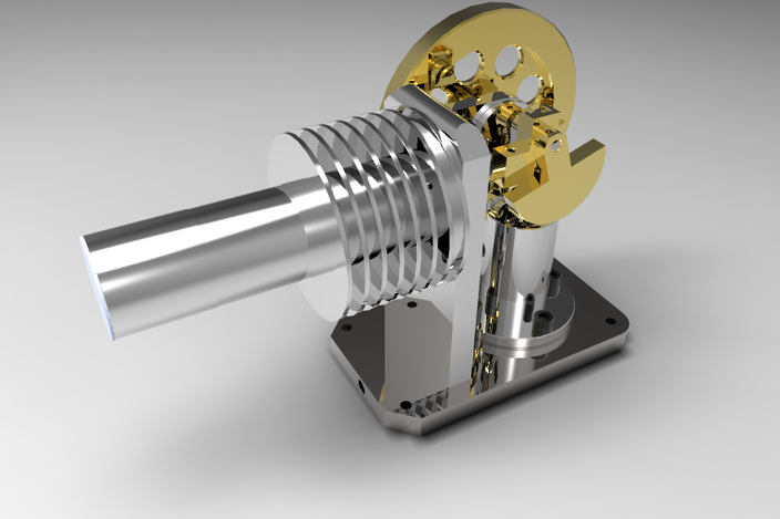 Stirling Engine Build - Other - 3D CAD model - GrabCAD