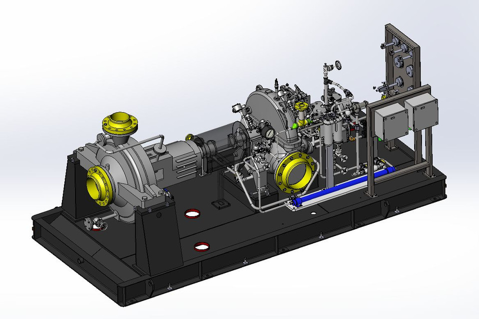 Pump | 3D CAD Model Library | GrabCAD