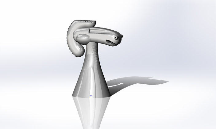 Chess Knight - SOLIDWORKS - 3D CAD model - GrabCAD