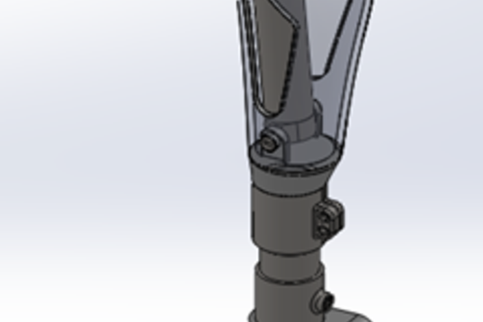 Prosthetic leg - STEP / IGES, SOLIDWORKS - 3D CAD model - GrabCAD