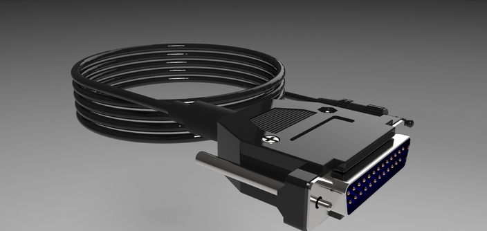 RS232 LEAD - AutoCAD, STL, STEP / IGES - 3D CAD model - GrabCAD