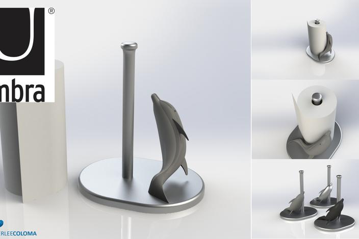 Dolphin - STEP / IGES, SOLIDWORKS - 3D CAD model - GrabCAD