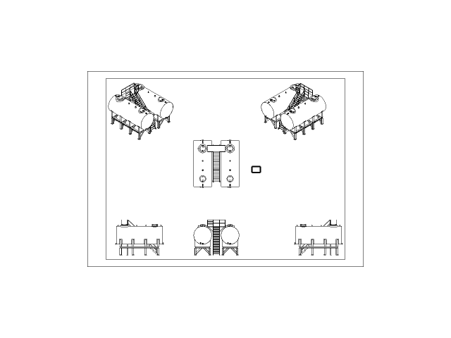 Oil storage tank | 3D CAD Model Library | GrabCAD