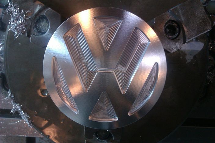 vw logo - Autodesk Inventor, STEP / IGES - 3D CAD model - GrabCAD