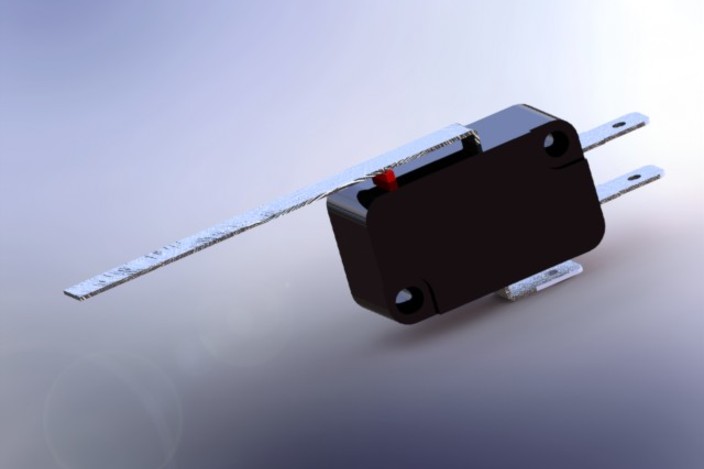 Omron Limit Switch - SOLIDWORKS - 3D CAD model - GrabCAD
