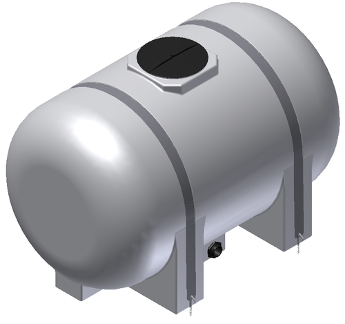 Water Tank Cad Model - Design Talk