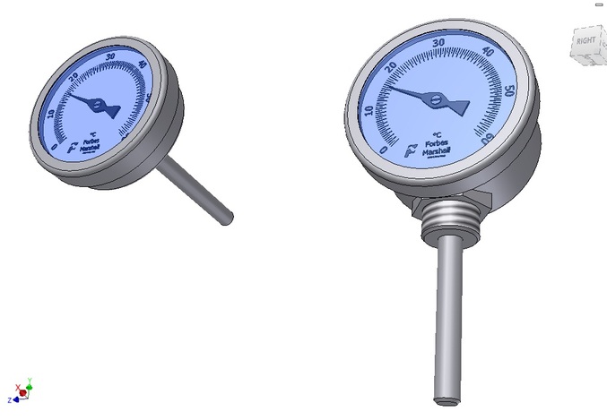 analog Temperature indicator