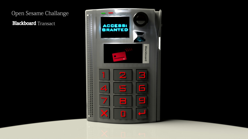 Blackboard Dr4100x007 Contactless Card Readers User Manual