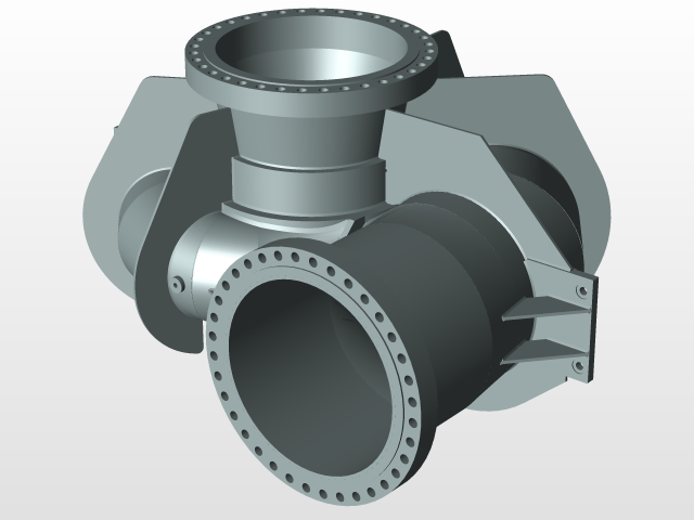 Centrifugal compressor casing | 3D CAD Model Library | GrabCAD
