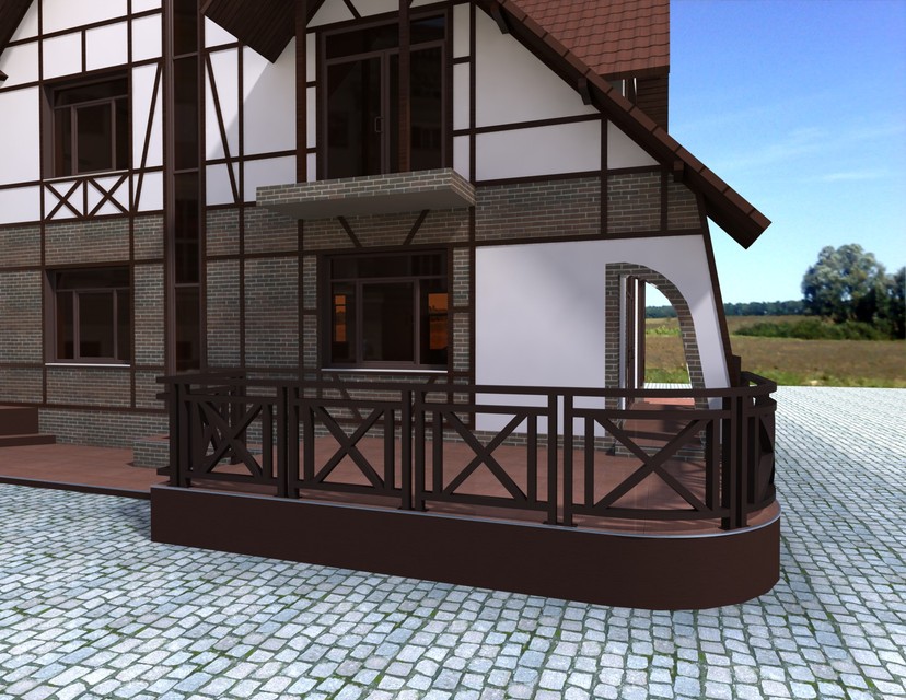 Fassad building | 3D CAD Model Library | GrabCAD