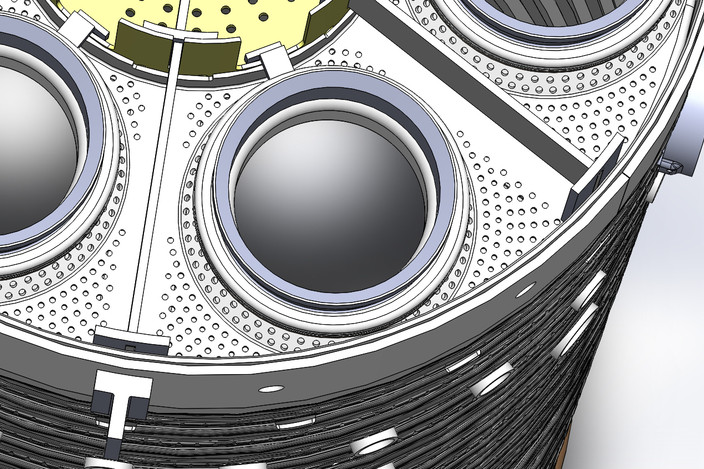 Ground Turbine Combustion Liner General Electric Frame 7/9