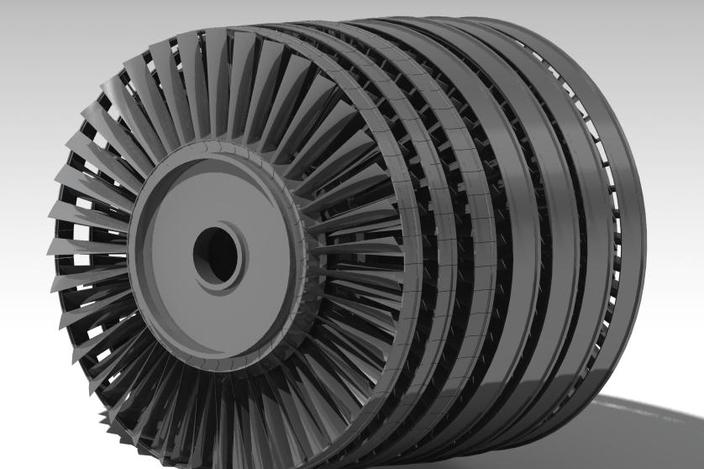 Axial Compressor for a single-shaft jet engine