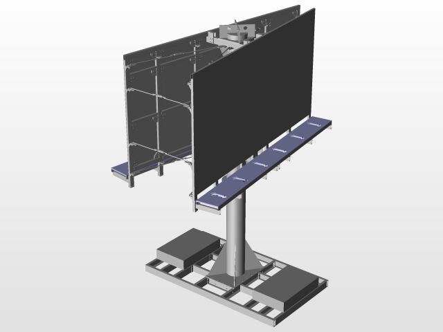 Billboard Sign Cad Drawings