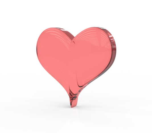 Glass Heart - SOLIDWORKS - 3D CAD model - GrabCAD
