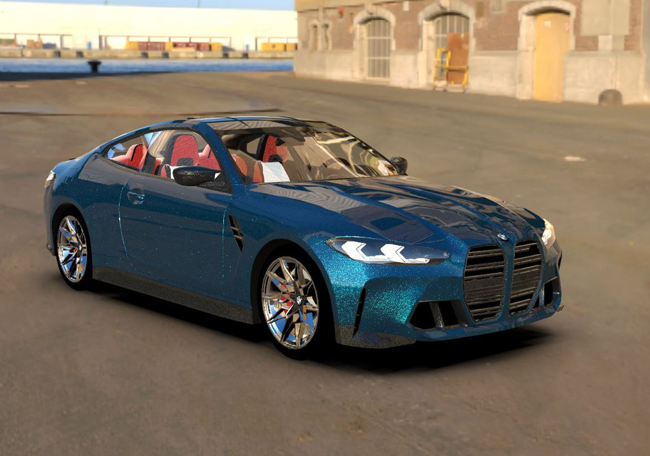 M4 GT 2021 | 3D CAD Model Library | GrabCAD