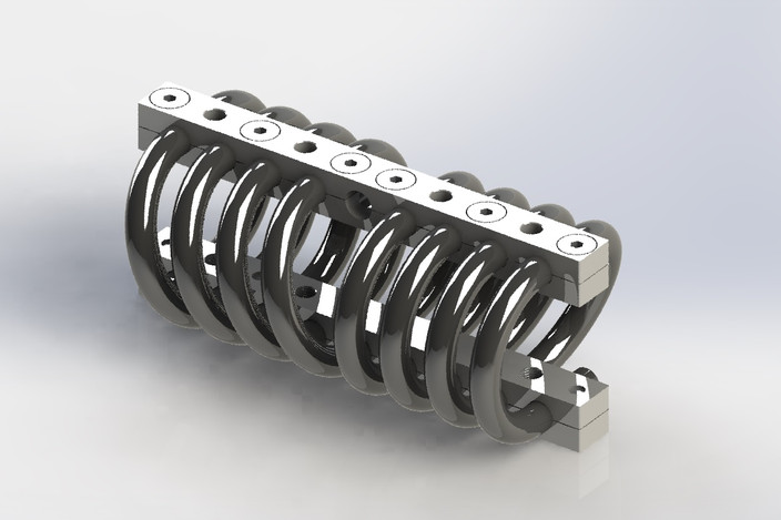 Shock Isolators Solidworks 3d Cad Model Grabcad